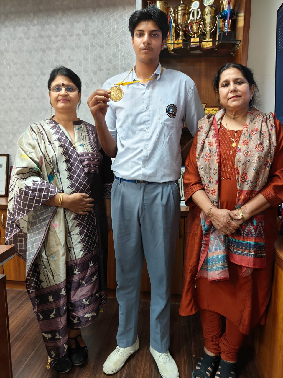 Remarkable Achievement: Student Clinches Gold Medal