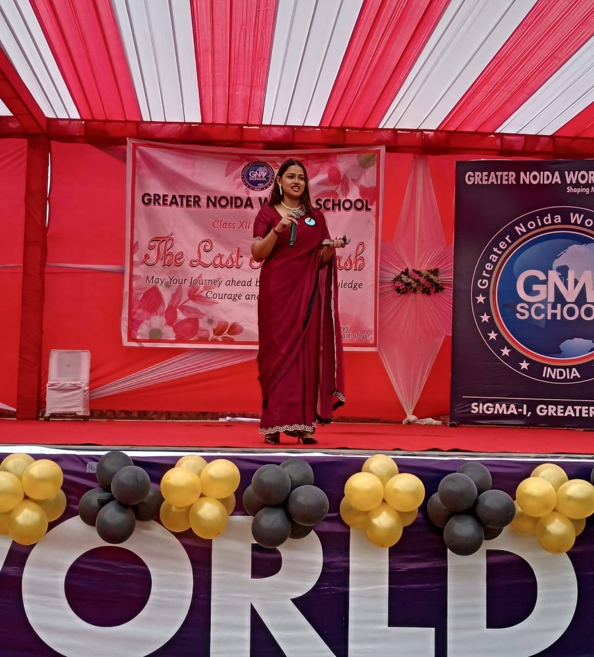 Class XII Farewell Celebration at Greater Noida World School